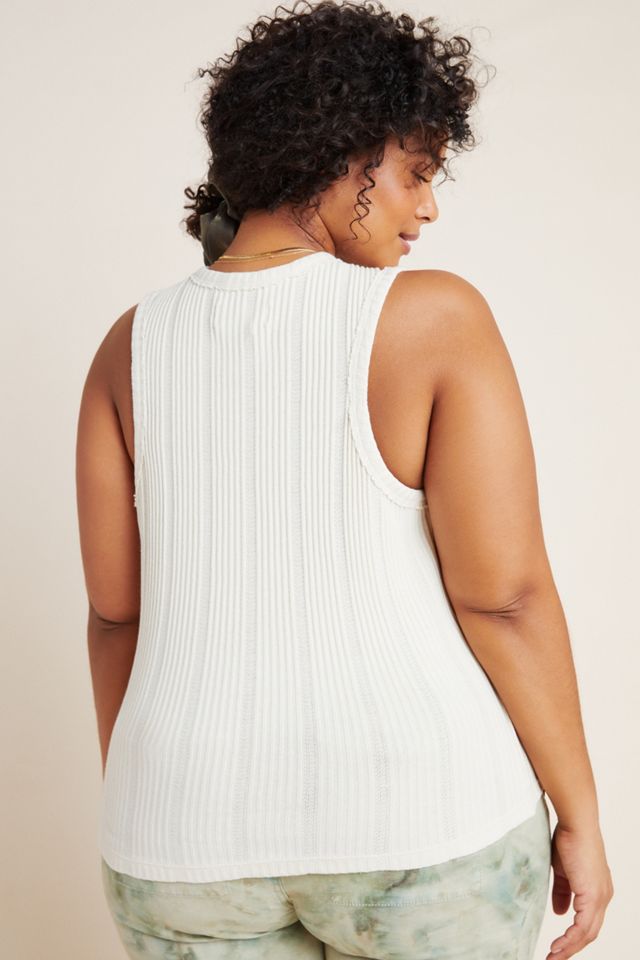 Robin Ribbed Tank | Anthropologie