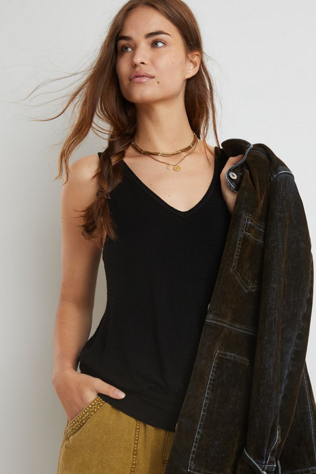 Zahra V-Neck Tank | Anthropologie