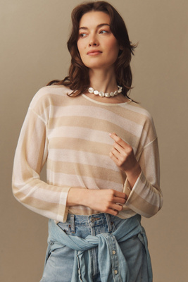 Pilcro Striped Sweater | Anthropologie