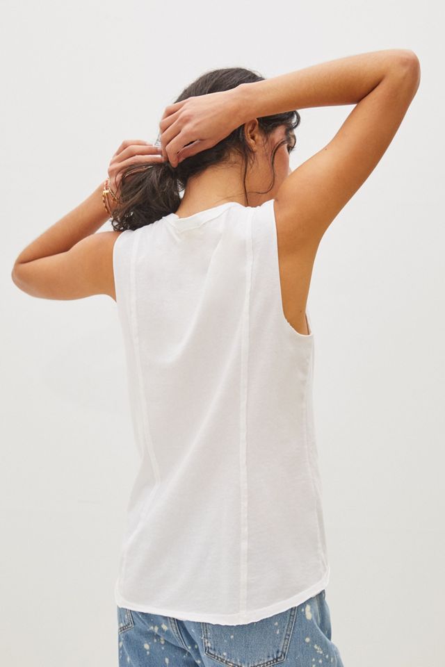 Seamed Muscle Tank | Anthropologie