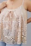 Sequin-Mesh Swing Tank | Anthropologie