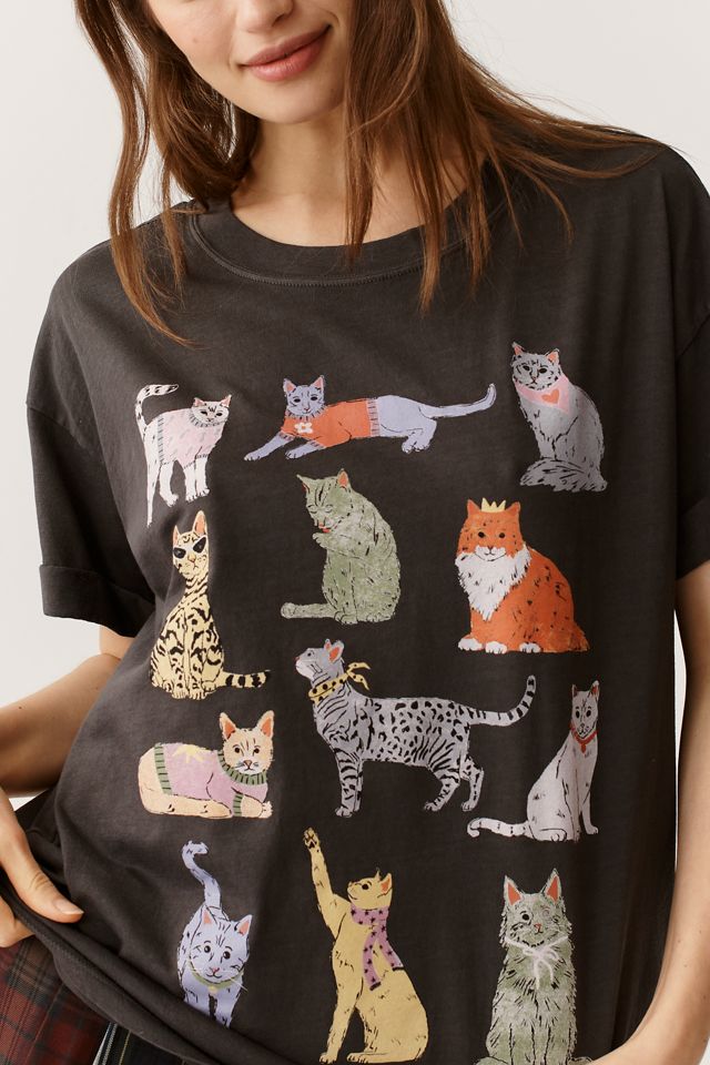Girl Dangerous Cats Graphic Tee | Anthropologie