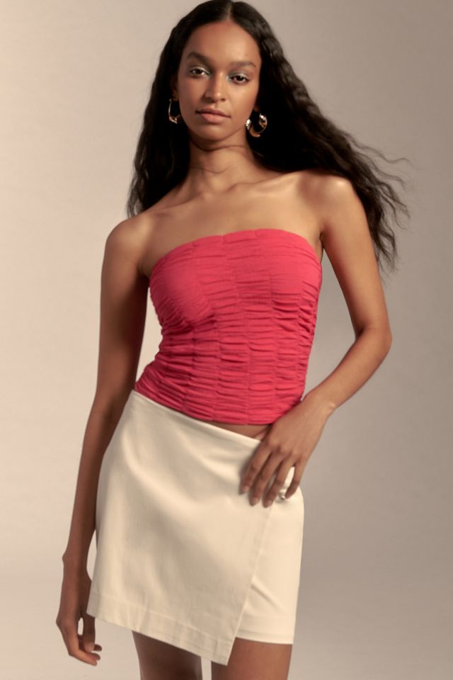 By Anthropologie Extreme Ruched Tube Top | Anthropologie