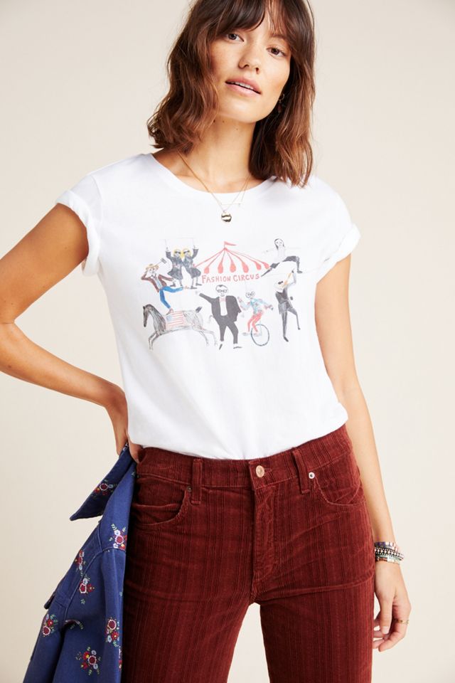 Fashion Circus Graphic Tee | Anthropologie