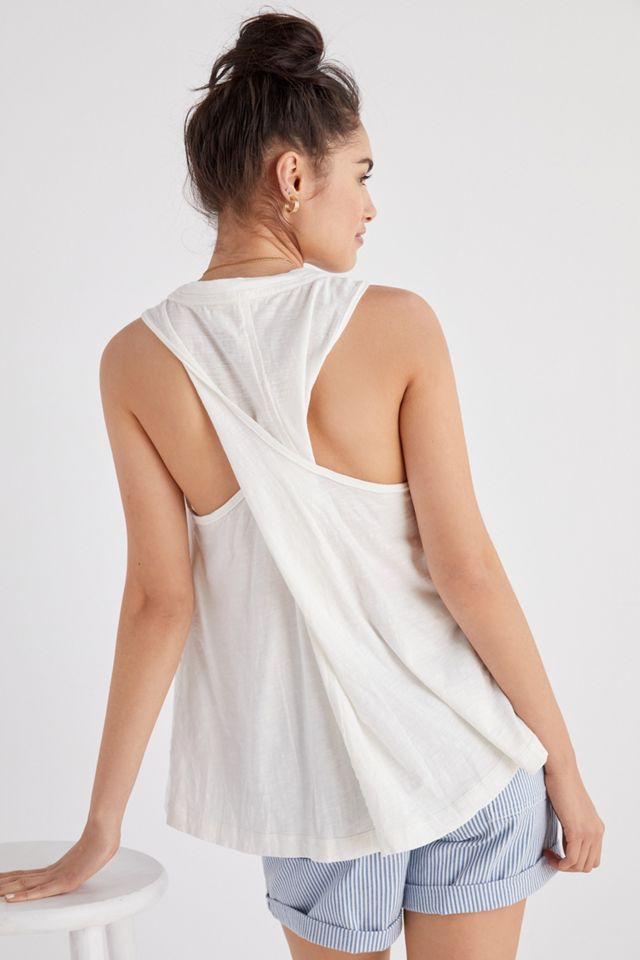 Pilcro Twist-Back Tank | Anthropologie
