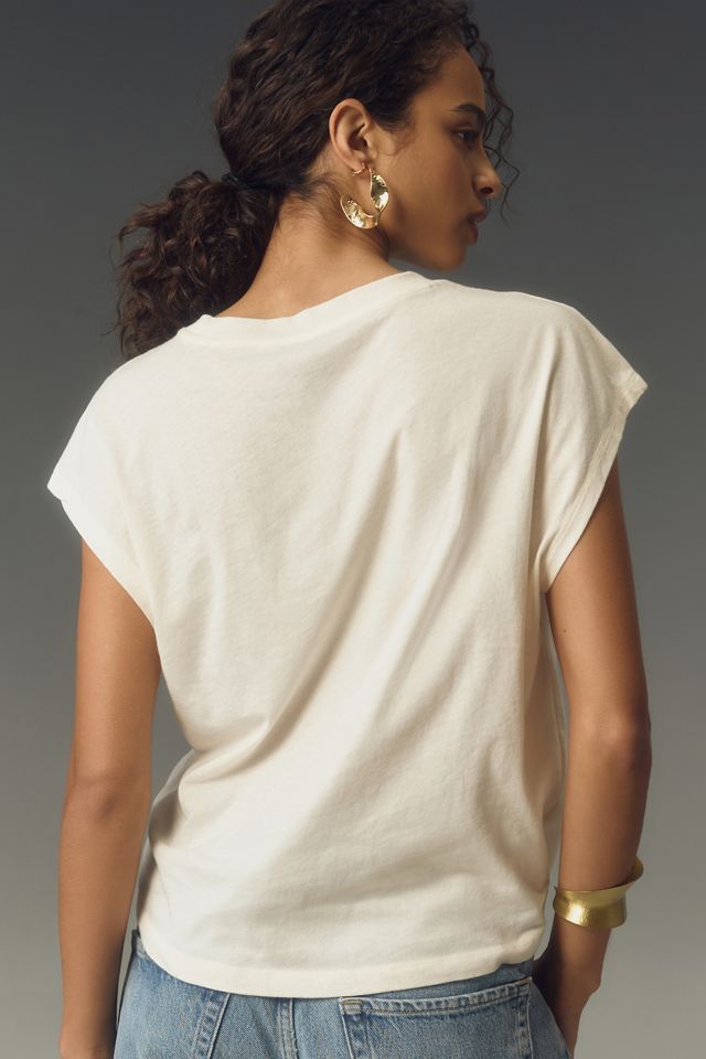 By Anthropologie Floral Love Graphic Muscle Tee | Anthropologie