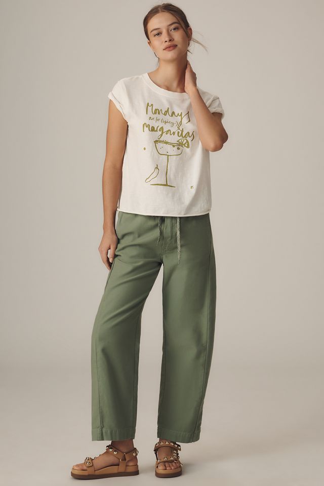 Olivia Sewell x Anthropologie Days of the Week Drinks Graphic Tee | Anthropologie