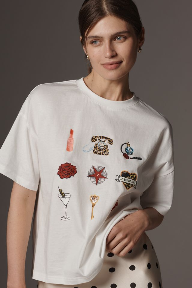 Never Fully Dressed Icons T-Shirt | Anthropologie