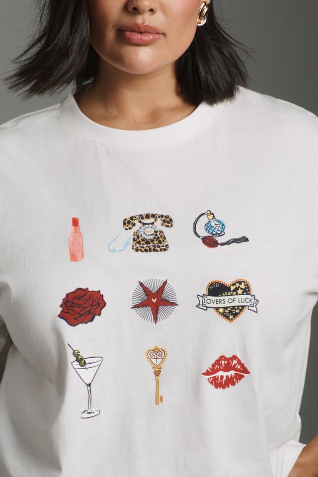 Never Fully Dressed Icons T-Shirt | Anthropologie