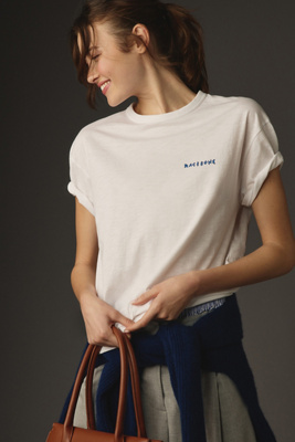 rag & bone Coffee Boyfriend Tee | Anthropologie