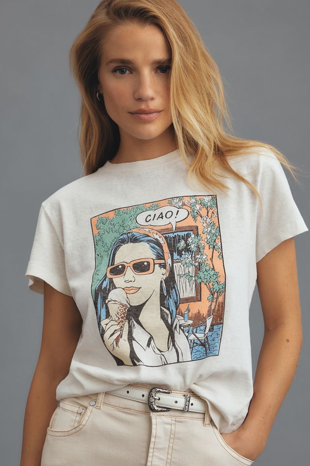RE/DONE Classic CIao Tee | Anthropologie