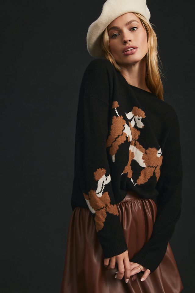 Maeve Animal Cashmere Jumper | Anthropologie UK