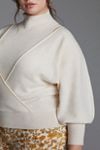 Cashmere Surplice Sweater | Anthropologie