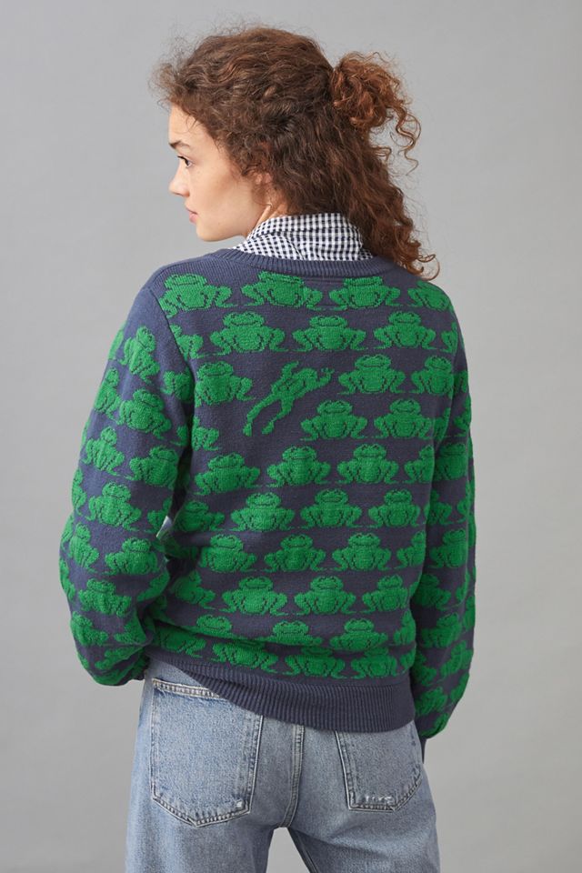 Frog Sweater | Anthropologie