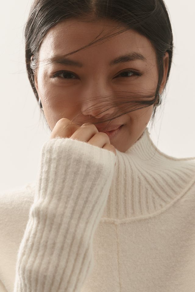 The Gretchen Cosy Mock-Neck Jumper | Anthropologie UK