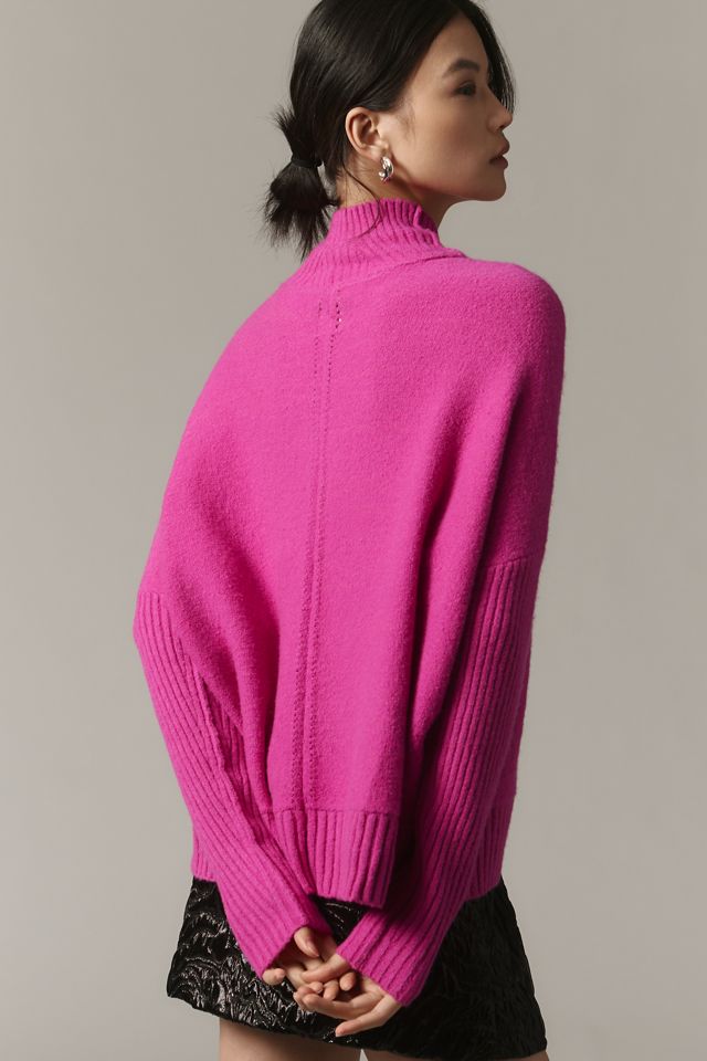 The Gretchen Cozy Mock-Neck Sweater | Anthropologie
