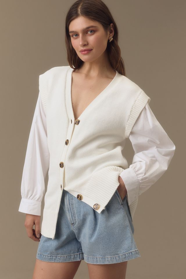 English Factory Twofer Cardigan Sweater | Anthropologie