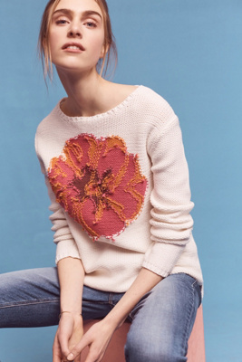 Geranium Pullover | Anthropologie