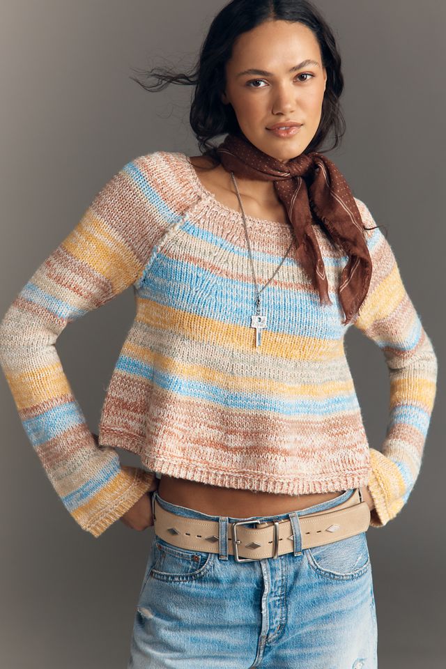 Pilcro Cotton Blend Sweater | Anthropologie