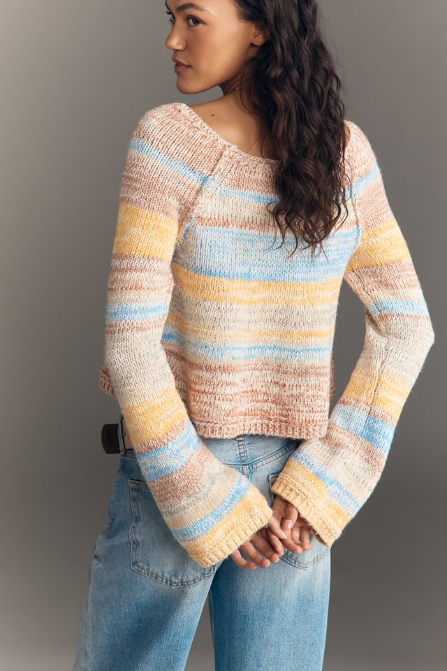 Pilcro Cotton Blend Sweater | Anthropologie