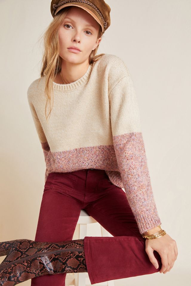 Sancha Colorblocked Sweater | Anthropologie