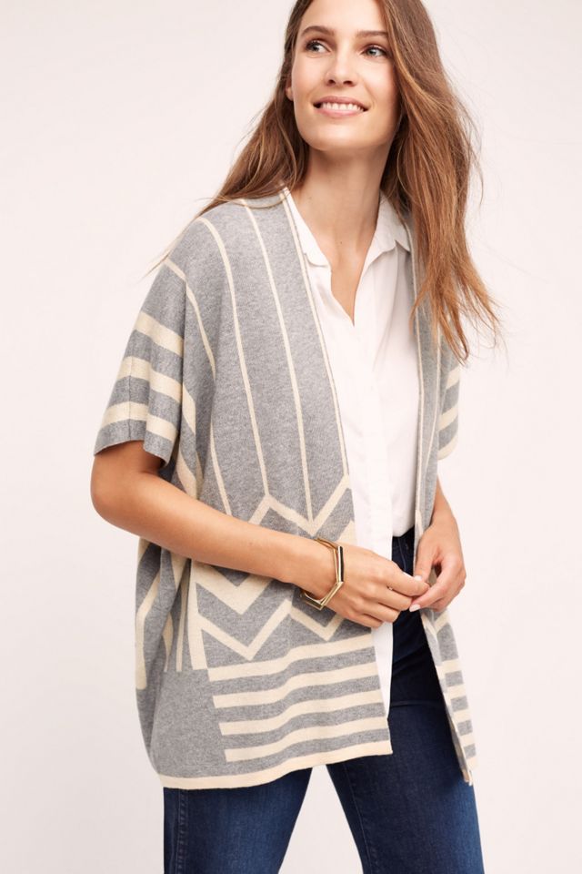 Hudsen Structured Cardigan | Anthropologie