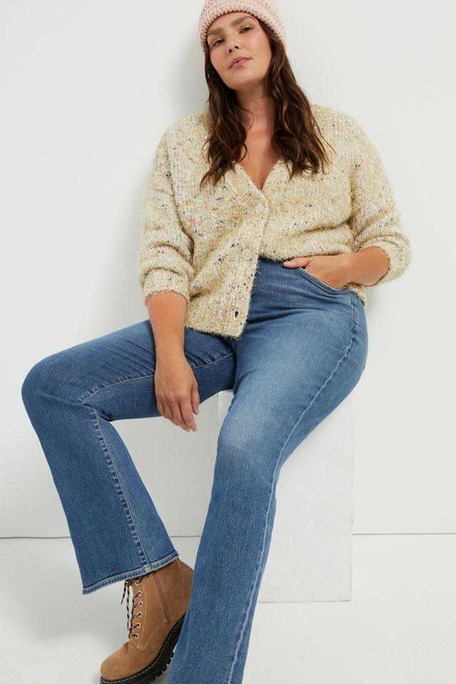 Maeve Twinkle Cropped Cardigan | Anthropologie