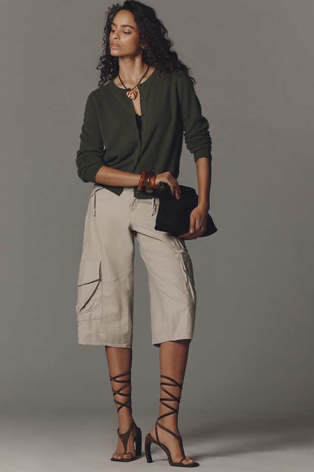 The Juliet Cashmere Cardigan Sweater | Crew Neck Cardi | Anthropologie
