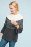 Hand-Knit Tonal Sweater | Anthropologie