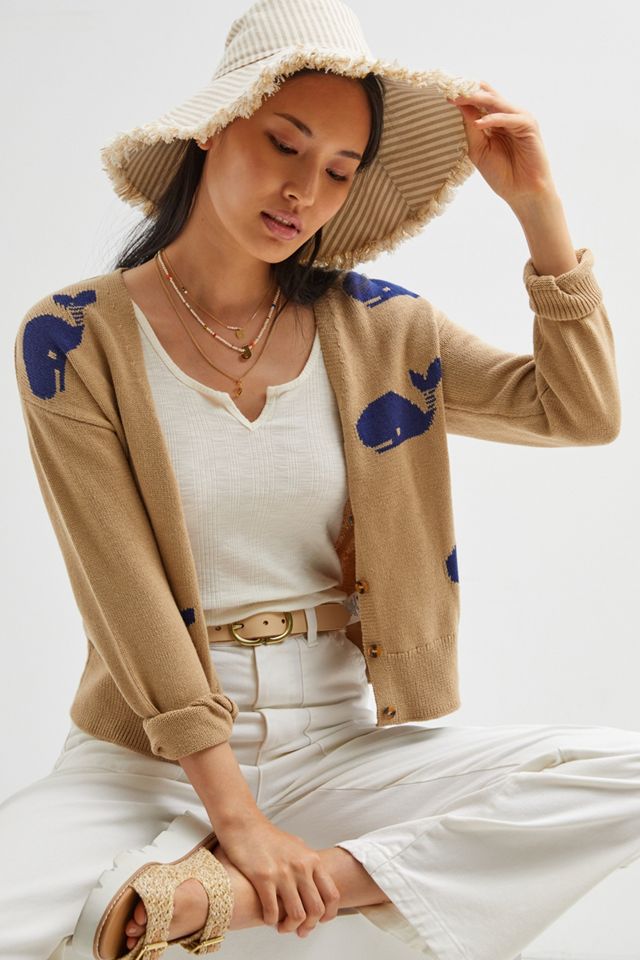 Whale of a Time Cardigan | Anthropologie