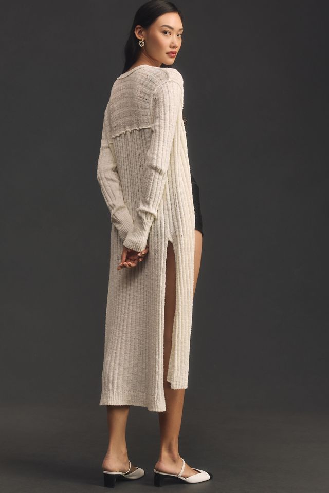 Pilcro Gauzy Duster Cardigan Sweater | Anthropologie