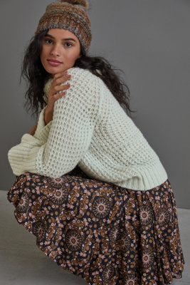 Maeve Dionne Bell-Sleeved Sweater | Anthropologie