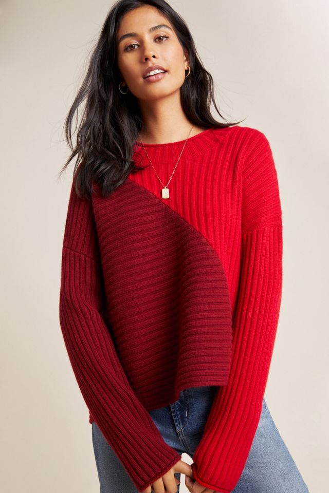 Ravenna Colorblocked Sweater | Anthropologie