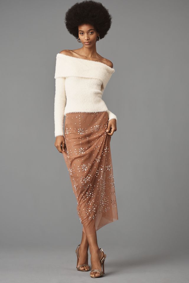 The Wolf Gang Vello Knit Off-The-Shoulder Sweater | Anthropologie