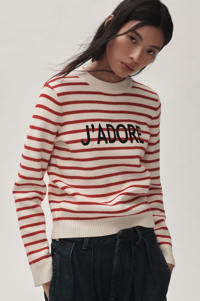 Endless Rose J'Adore Striped Sweater | Anthropologie