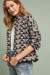 Geometric Sweater Cardigan | Anthropologie