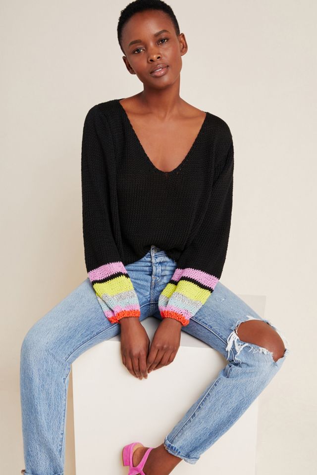 Neva Scoop Neck Sweater | Anthropologie