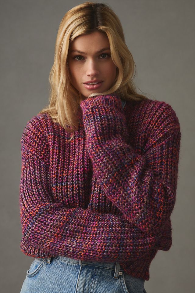 By Anthropologie Ribbed Crewneck Sweater | Anthropologie