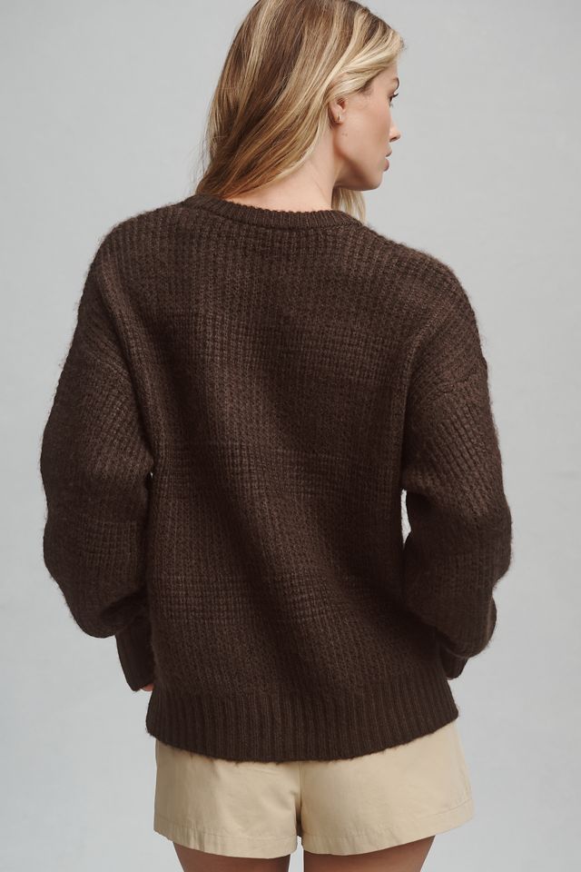 Sanctuary Snow Bunny Crew-Neck Sweater | Anthropologie