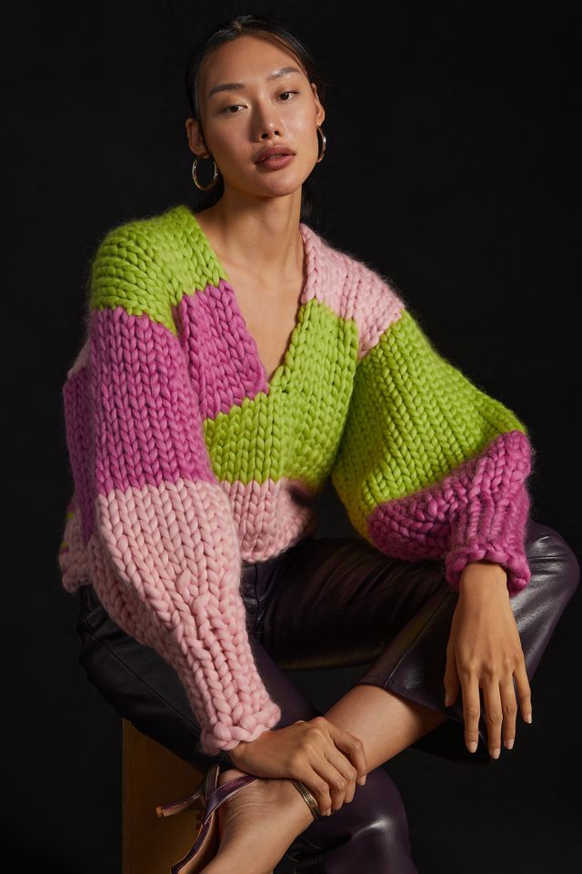 Hope Macaulay Enchanted Colorblock Sweater | Anthropologie