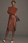 By Anthropologie Long-Sleeve Corset Turtleneck Sweater | Anthropologie