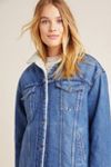 Levi's Extra-Long Denim Trucker Jacket | Anthropologie