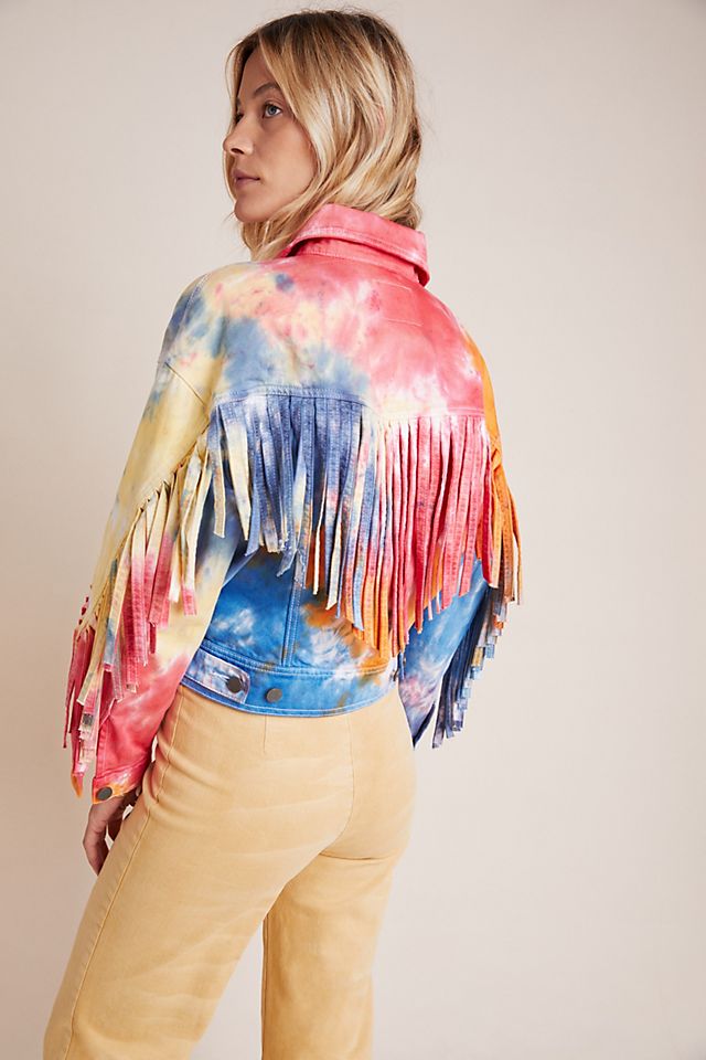 Stevie Fringed Denim Jacket | Anthropologie Stevie Fringed Denim Jacket | Anthropologie