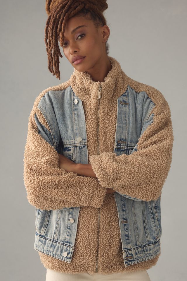 BLANKNYC Fuzzy Wuzzy Jacket | Anthropologie