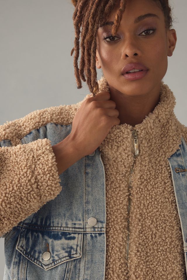 BLANKNYC Fuzzy Wuzzy Jacket | Anthropologie