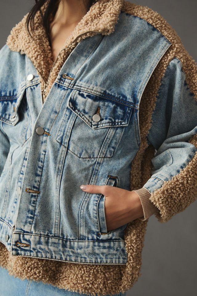 BLANKNYC Fuzzy Wuzzy Jacket | Anthropologie