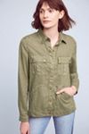 Level 99 Military Shirt Jacket | Anthropologie