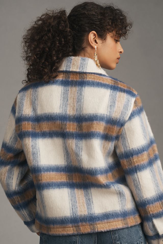 Lee Cropped Wool Chore Jacket | Anthropologie