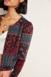 Abstract Knit Jacket | Anthropologie