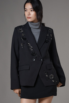 Ranna Gill Embellished Blazer | Anthropologie